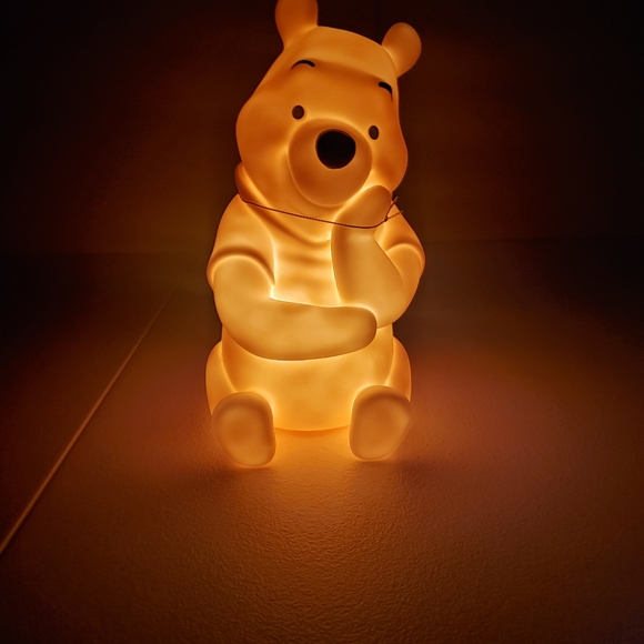 Disney | Accents | Disney Winnie The Pooh Light Cream Color Figural ...